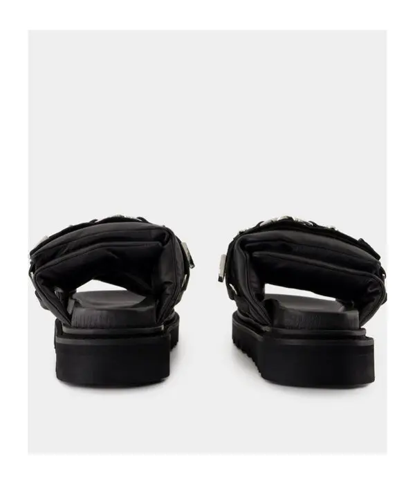 Toga Round Toe Adjustable Strap Sandals