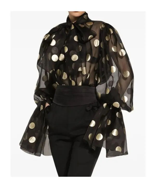 Dolce & Gabbana Polka Dot Blouse