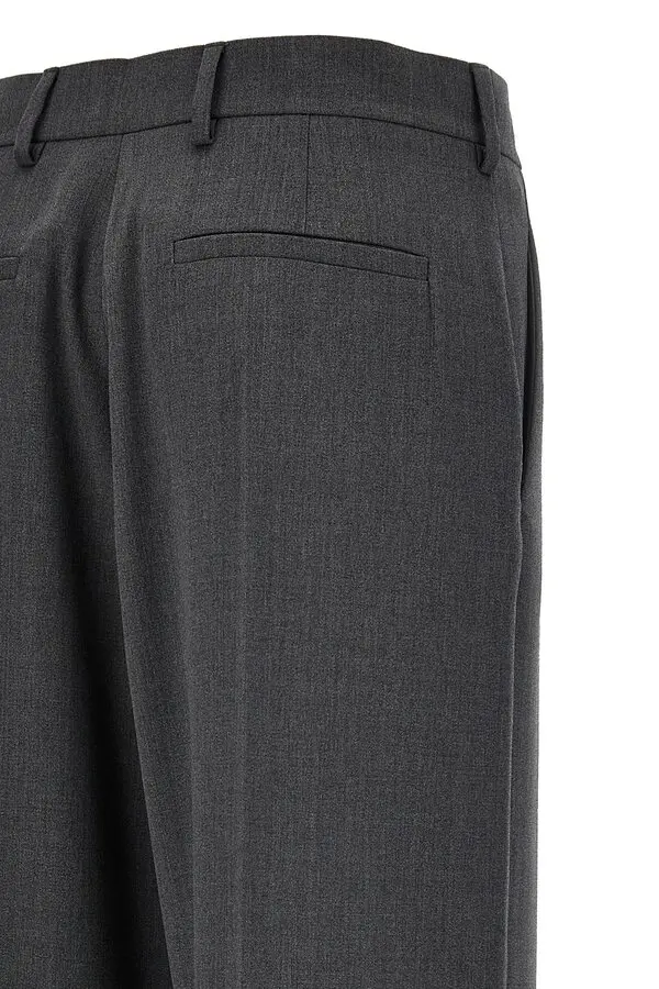 Valentino Garavani High-waisted Wide-leg Tailored Trousers