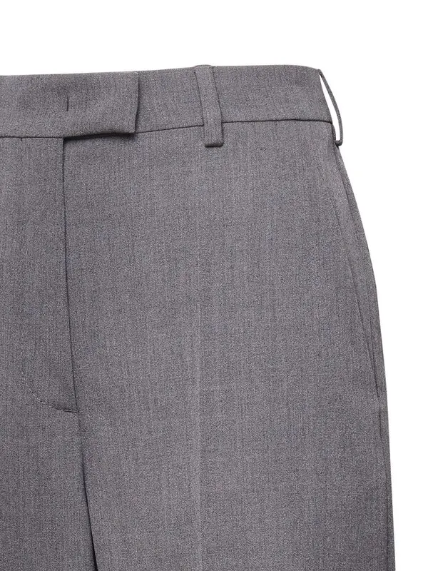 Valentino Garavani High-waisted Wide-leg Tailored Trousers