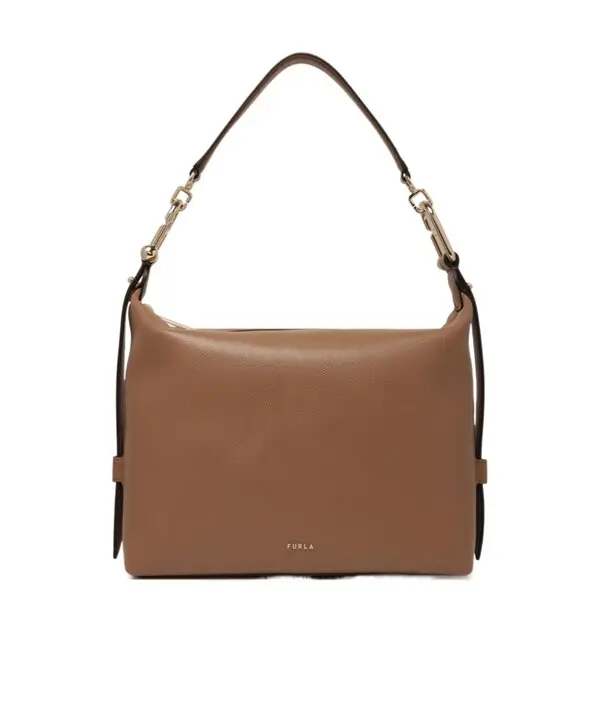 Furla Tonie Medium Shoulder Bag - Brown