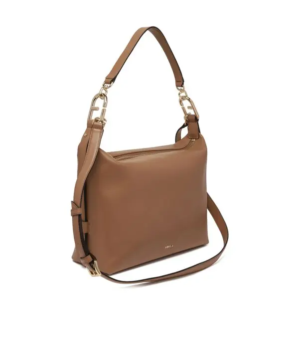 Furla Tonie Medium Shoulder Bag - Brown