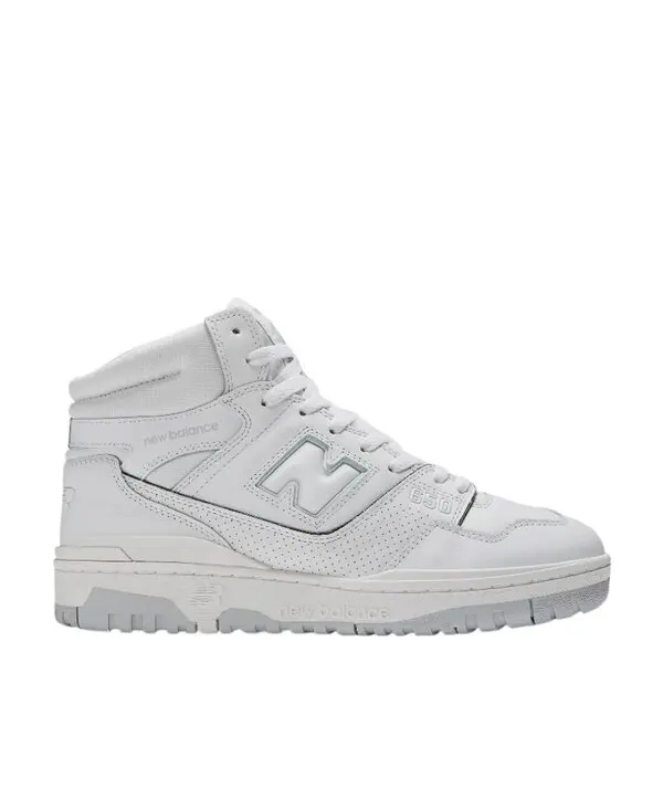 NEW BALANCE 650 High-top Lace-up Sneakers - Gray