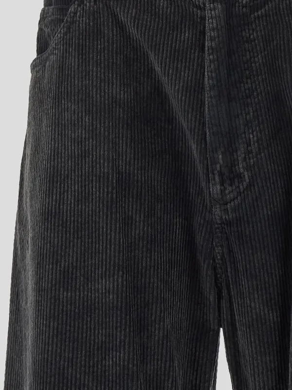Dolce & Gabbana Corduroy Logo Patch Pants