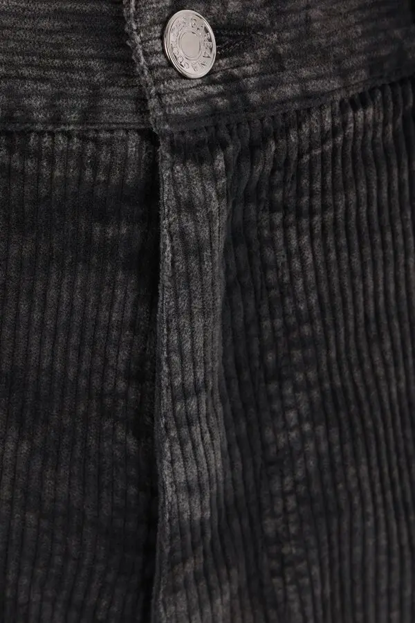 Dolce & Gabbana Corduroy Logo Patch Pants