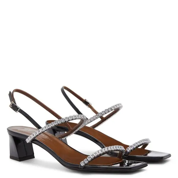 GIUSEPPE ZANOTTI Valentiine Rhinestone Sandals
