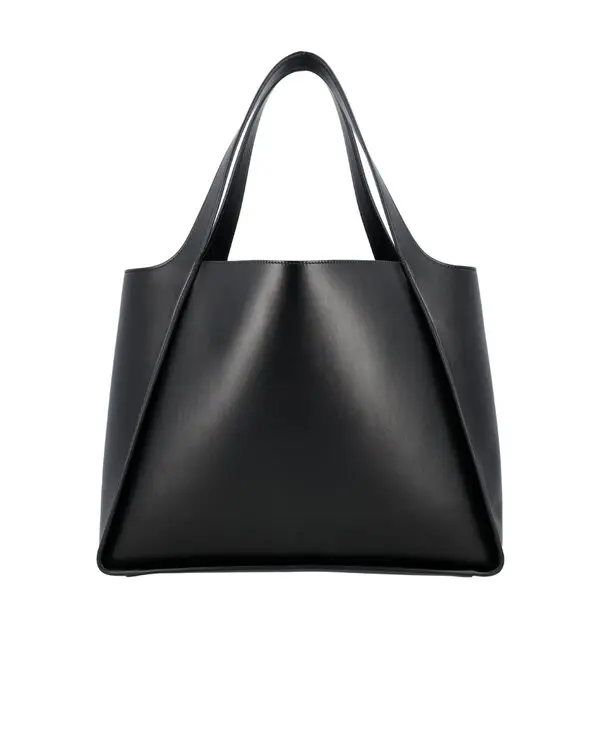 Stella McCartney Logo Print Tote Bag - Black