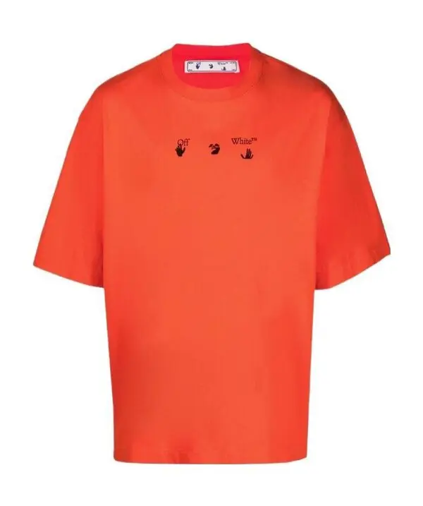 Off-White Arrow Printed Crewneck T-shirt