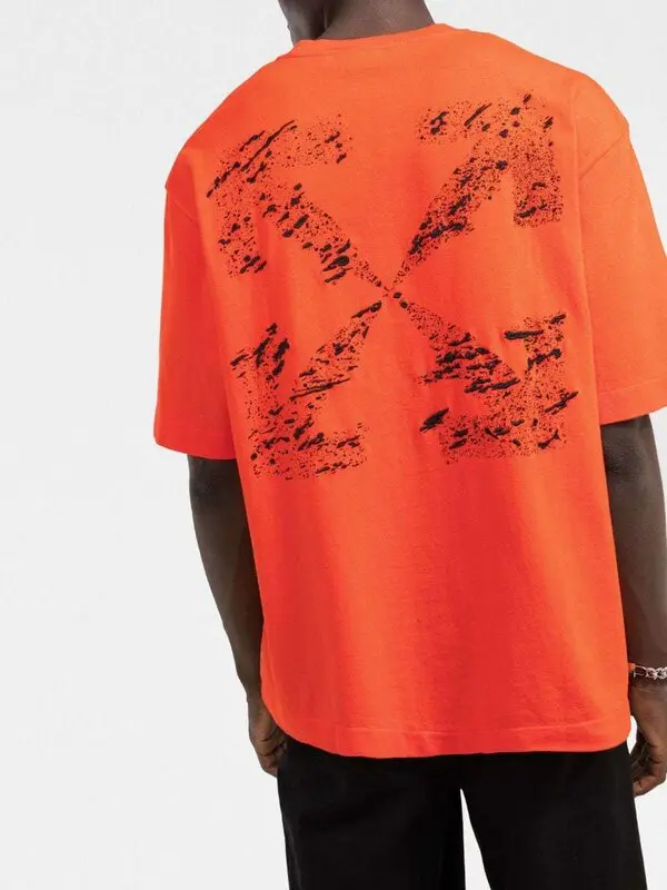 Off-White Arrow Printed Crewneck T-shirt
