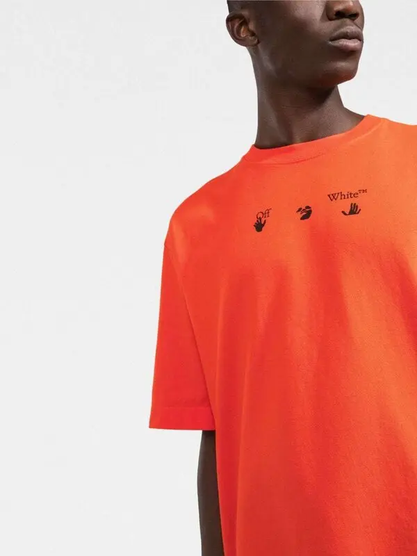 Off-White Arrow Printed Crewneck T-shirt