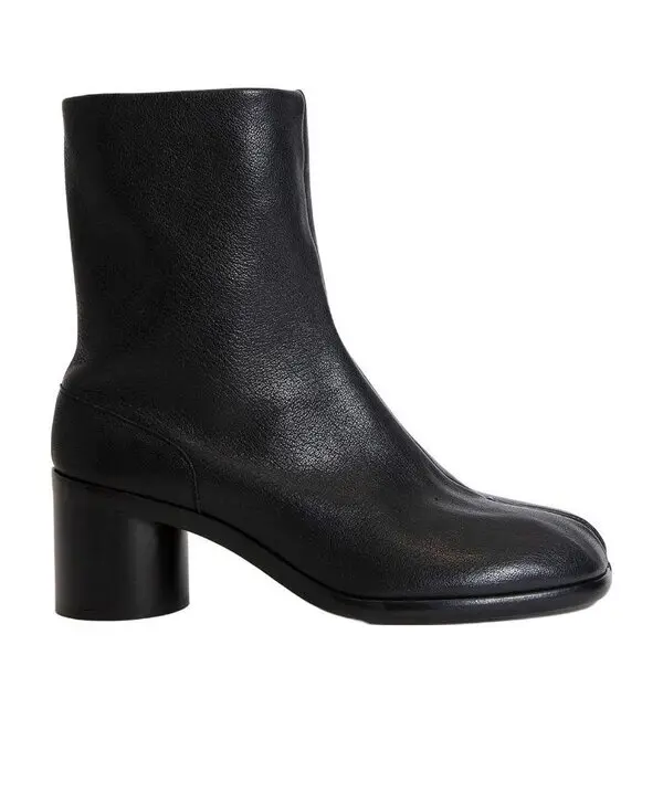 MAISON MARGIELA Tabi Side-zipped Ankle Boots - Black