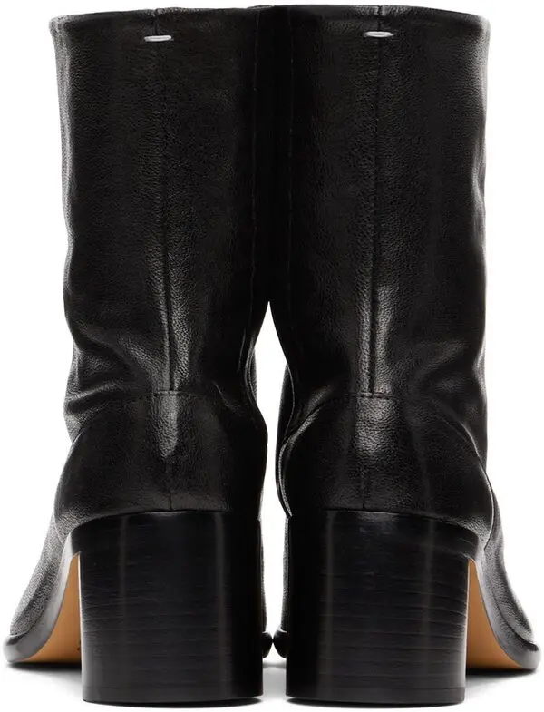 MAISON MARGIELA Tabi Side-zipped Ankle Boots - Black