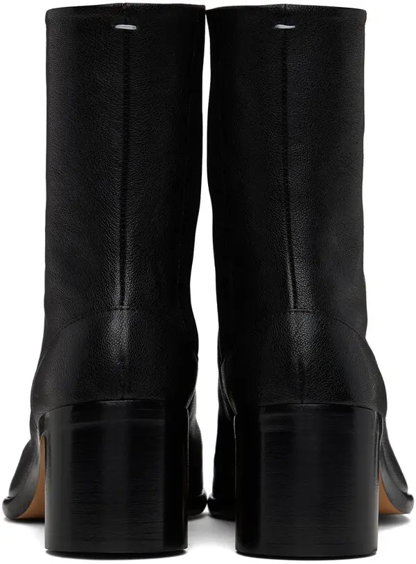 MAISON MARGIELA Tabi Side-zipped Ankle Boots - Black