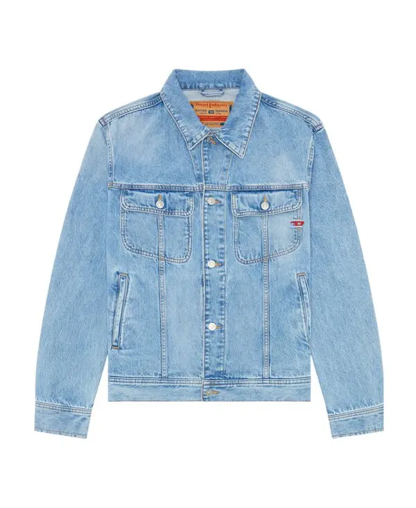 DIESEL® D-barcy Denim Jacket - Blue