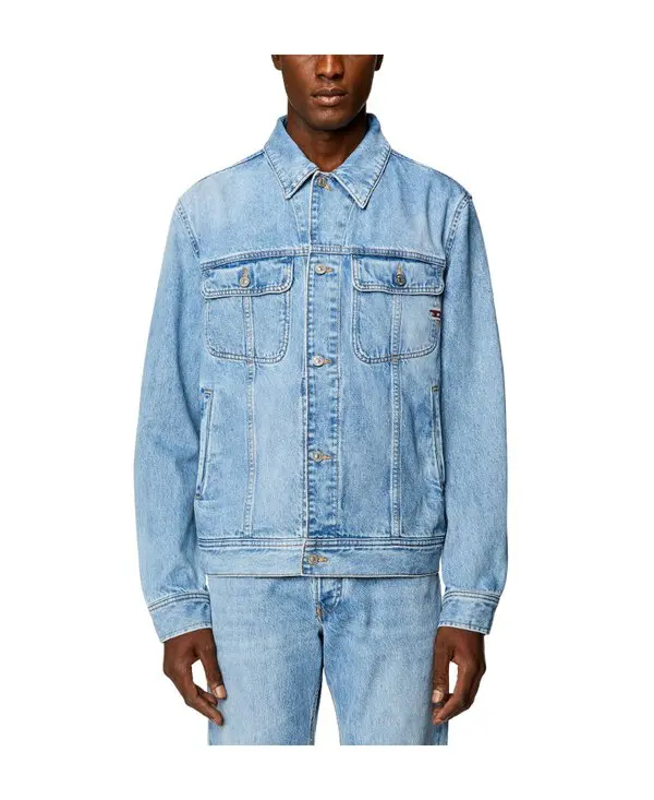 DIESEL® D-barcy Regular Fit Denim Jacket
