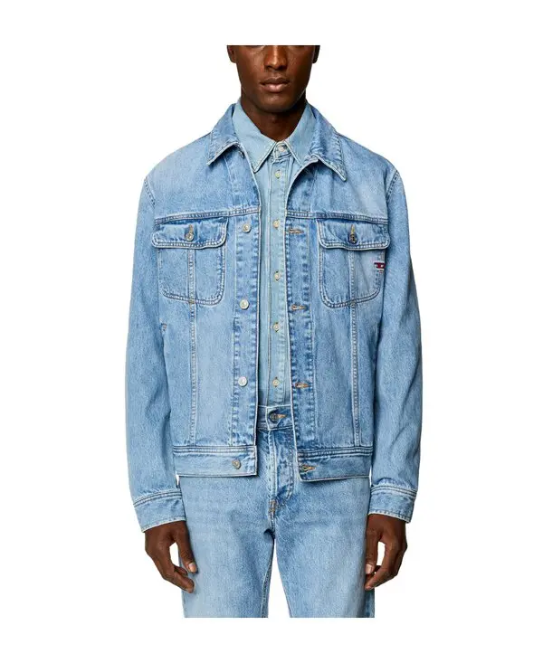 DIESEL® D-barcy Regular Fit Denim Jacket