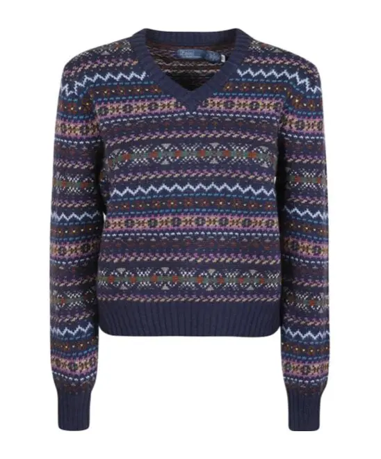 Polo Ralph Lauren Fair Isle V-neck Jumper