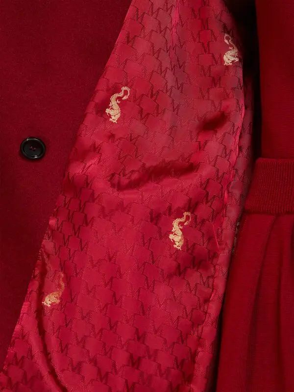 Max Mara Double-breasted Belted Coat