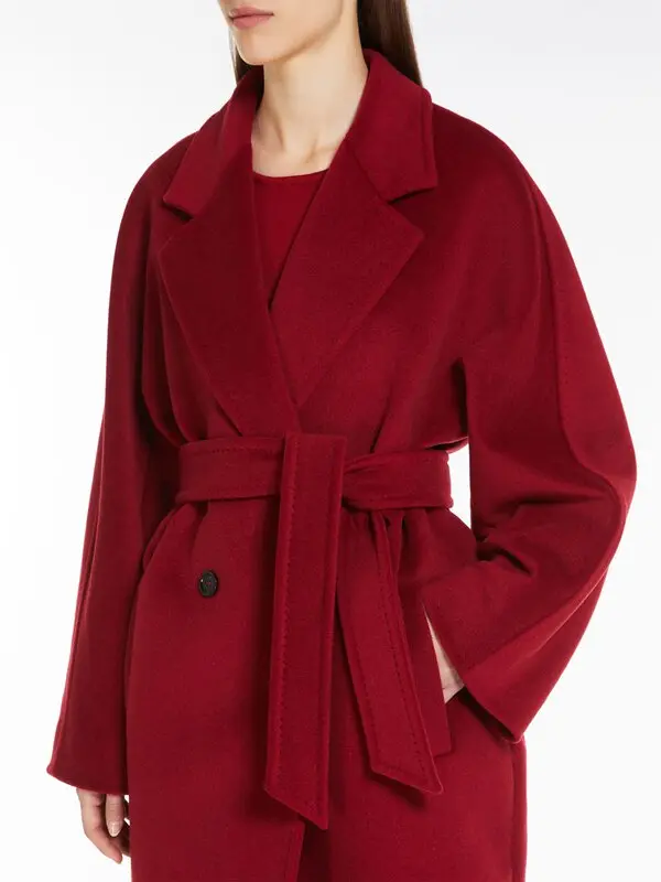 Max Mara Double-breasted Belted Coat