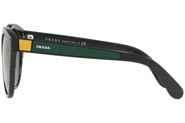 Prada Logo Round Frame Sunglasses
