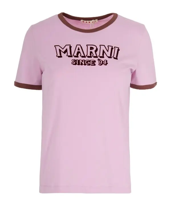 Marni Logo T-shirt - Pink