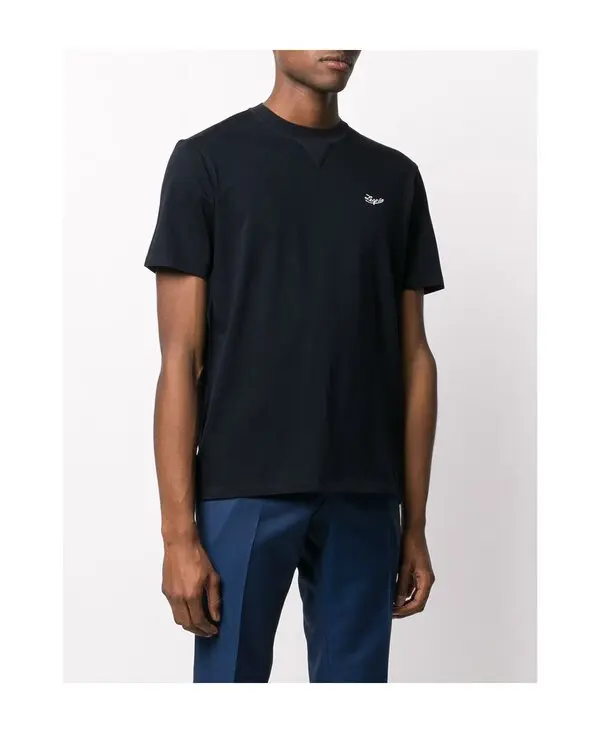 Zegna Embroidered-logo T-shirt