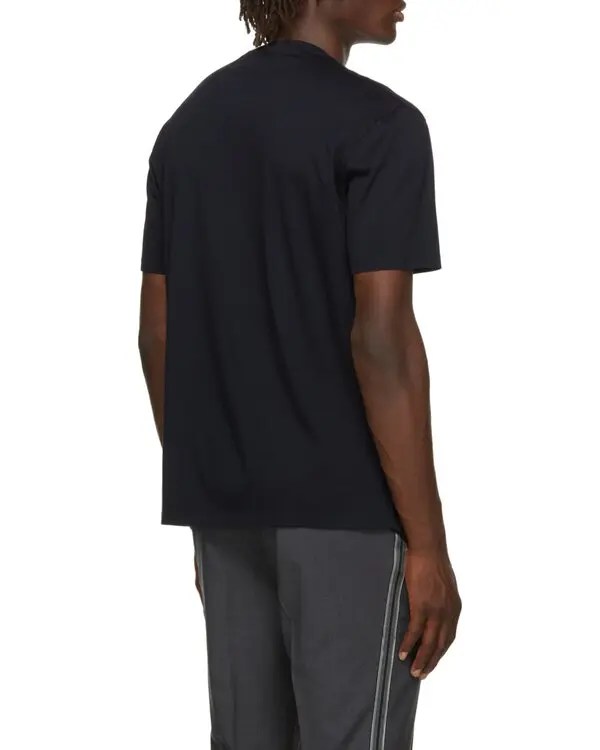 Zegna Embroidered-logo T-shirt