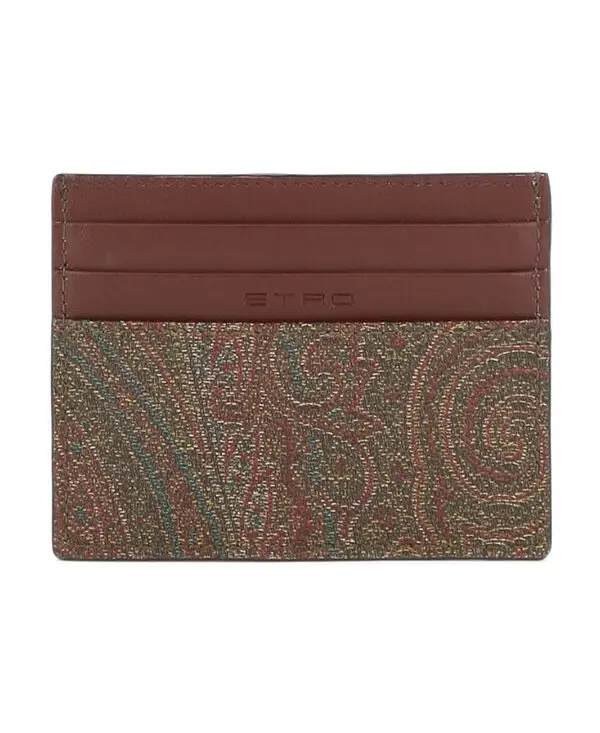 Etro Paisley Print Cardholder