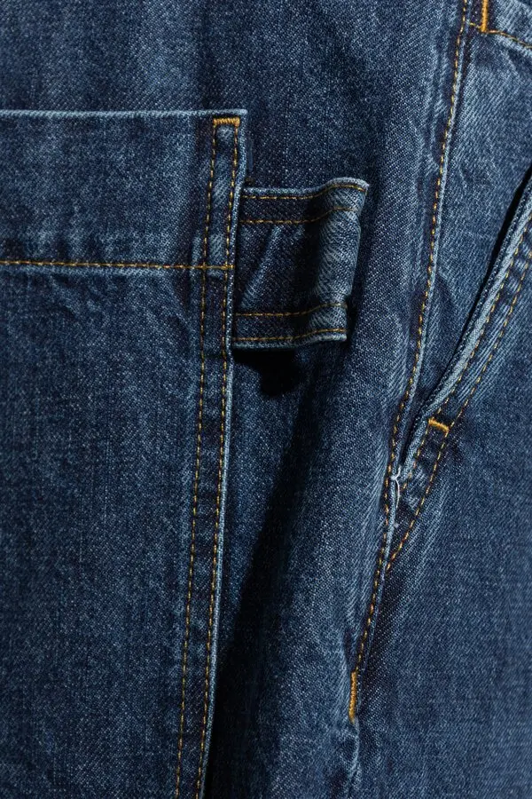 Bottega Veneta Belted Denim Shorts