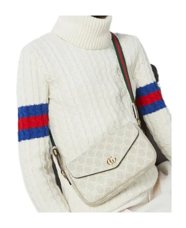 Gucci Ophidia Mini Shoulder Bag - Nude