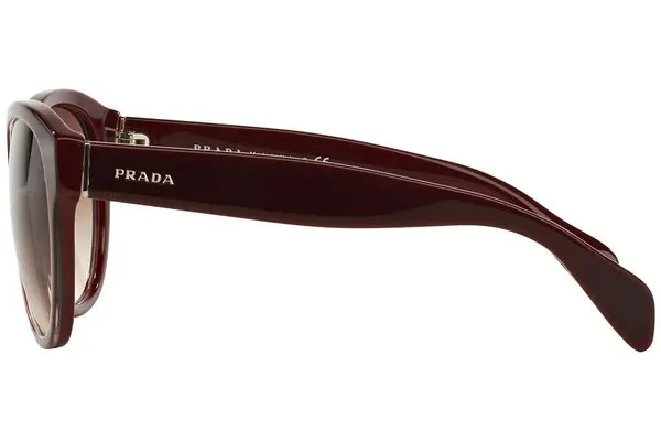 Prada Logo Gradient Oversized Frame Sunglasses