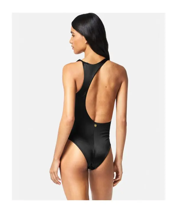 Versace Rolled Cut-out One-piece Swimsuit