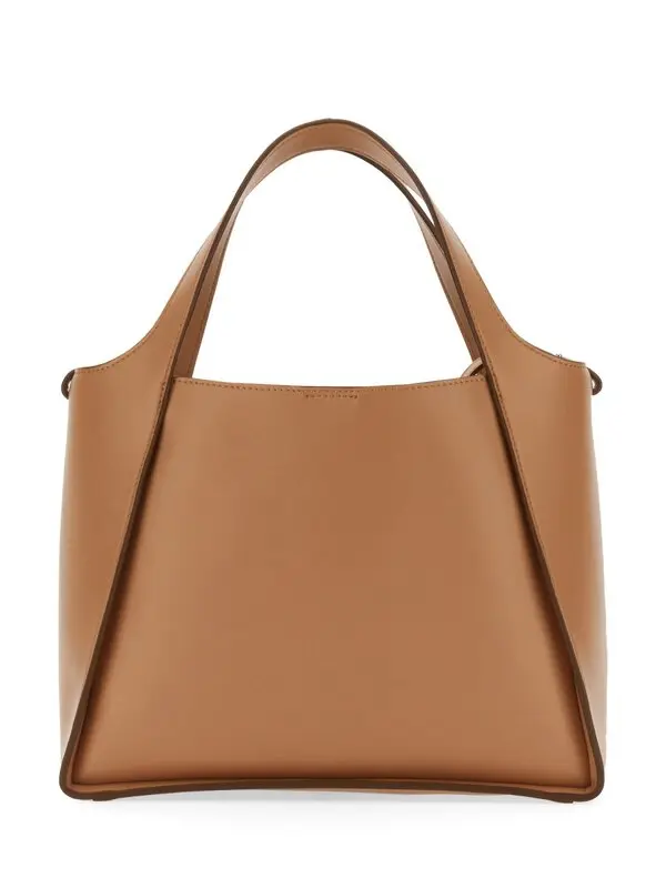 Stella McCartney Logo Detail Top Handle Bag