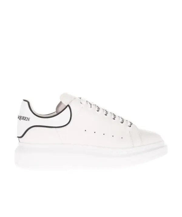 Alexander McQueen Oversized Lace-up Sneakers - White