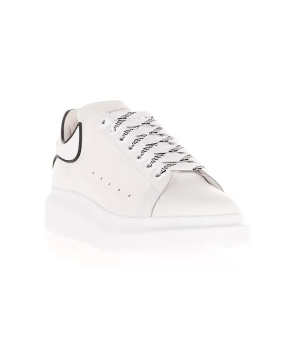 Alexander McQueen Oversized Lace-up Sneakers - White