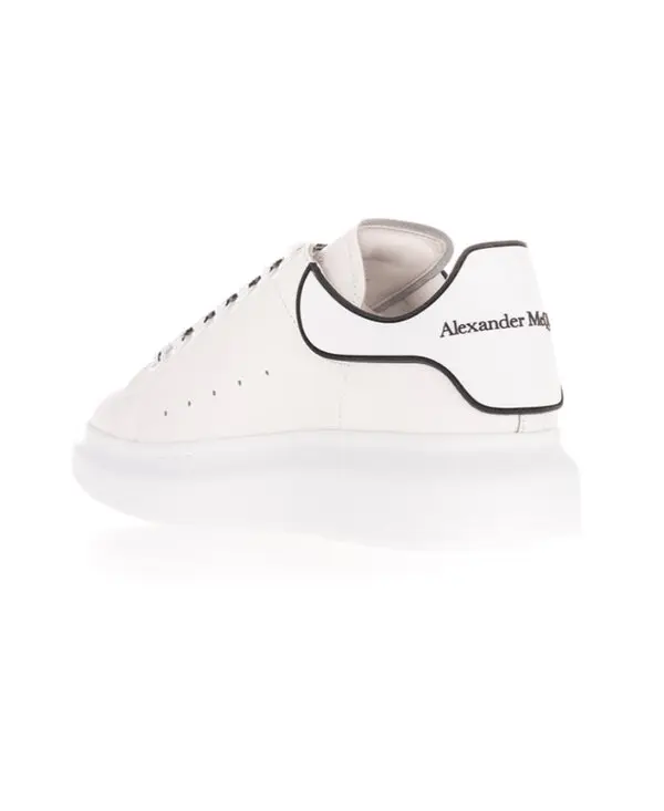 Alexander McQueen Oversized Lace-up Sneakers - White