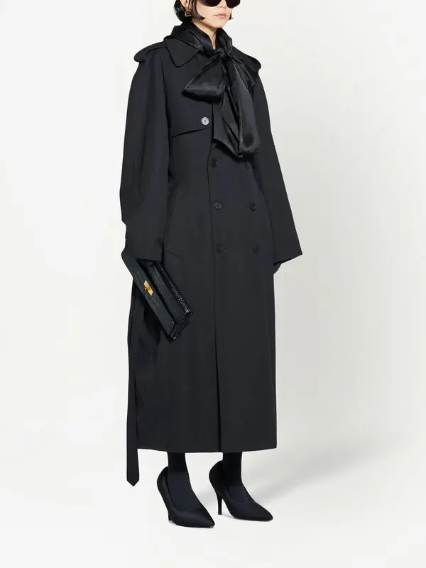 Balenciaga Hourglass Trench Coat