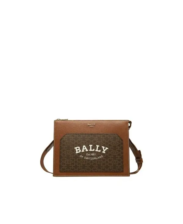 Bally Logo Wallet - Brown