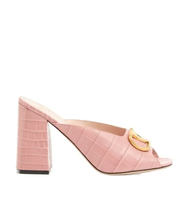 Valentino Garavani Vlogo Signature Slide Sandals