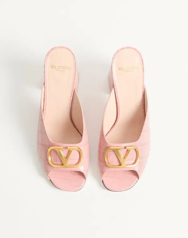 Valentino Garavani Vlogo Signature Slide Sandals