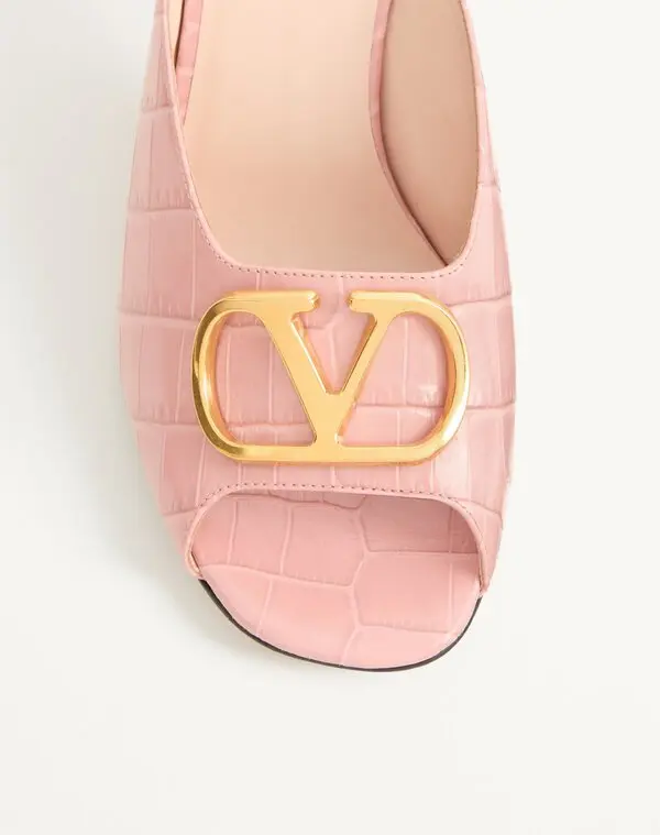 Valentino Garavani Vlogo Signature Slide Sandals