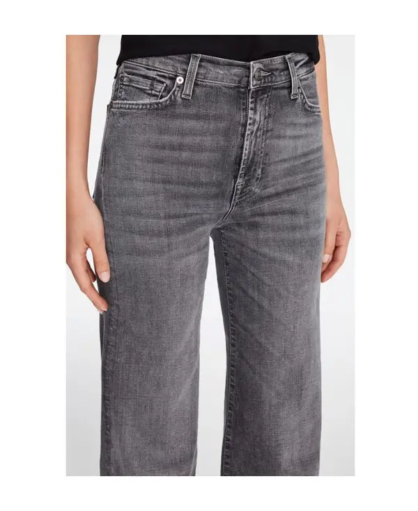 7 For All Mankind Modern Dojo Soho Flared Jeans - Black