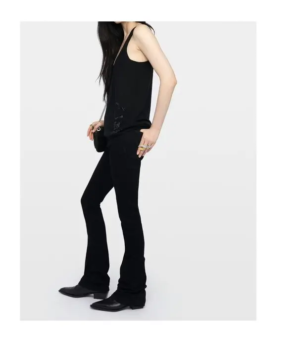Zadig&Voltaire Embellished Sleeveless Tank Top