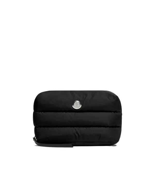 Moncler Caradoc Quilted Beauty Case - Black