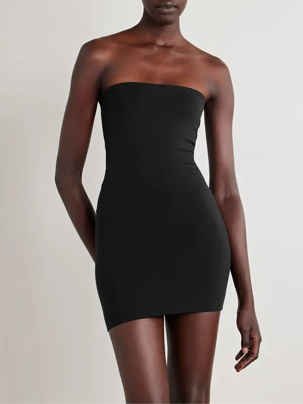 Wolford Fatal Off-shoulder Tube Dress - Black