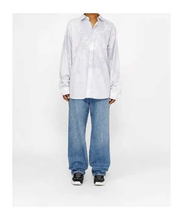 StÜssy Long-sleeved Shirt - Blue