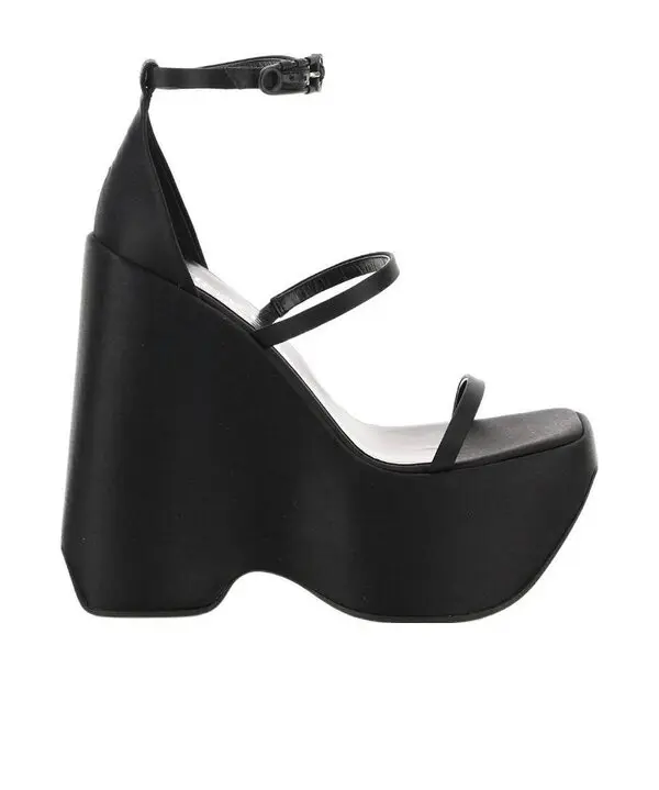 Versace Platform Wedge-heeled Sandals