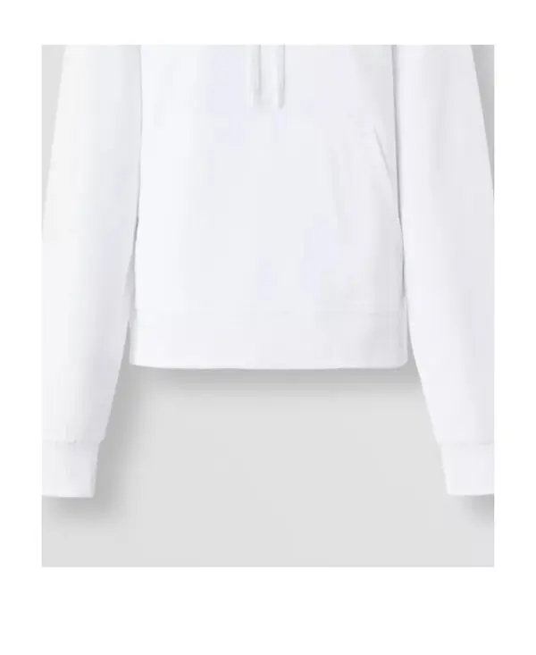 Burberry Printed Hooded Hoodie