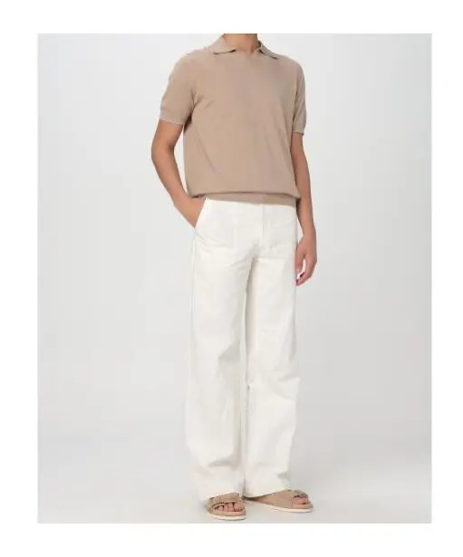 Brunello Cucinelli Short-sleeved Fine-knitted Polo Shirt