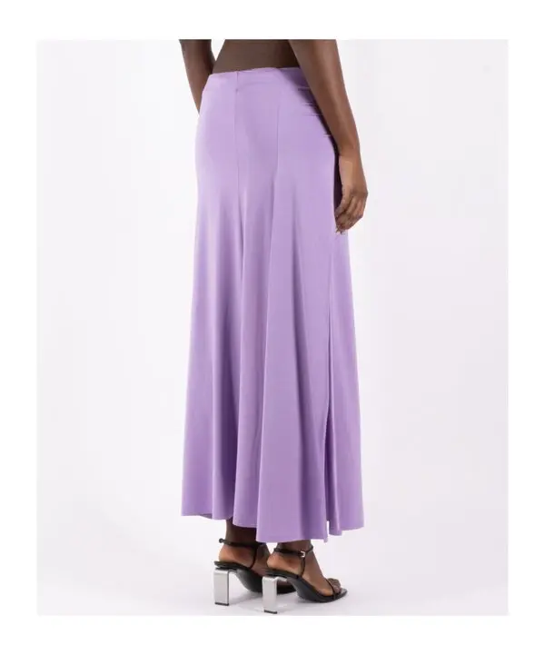 Rabanne Jersey Maxi Skirt - Lavender